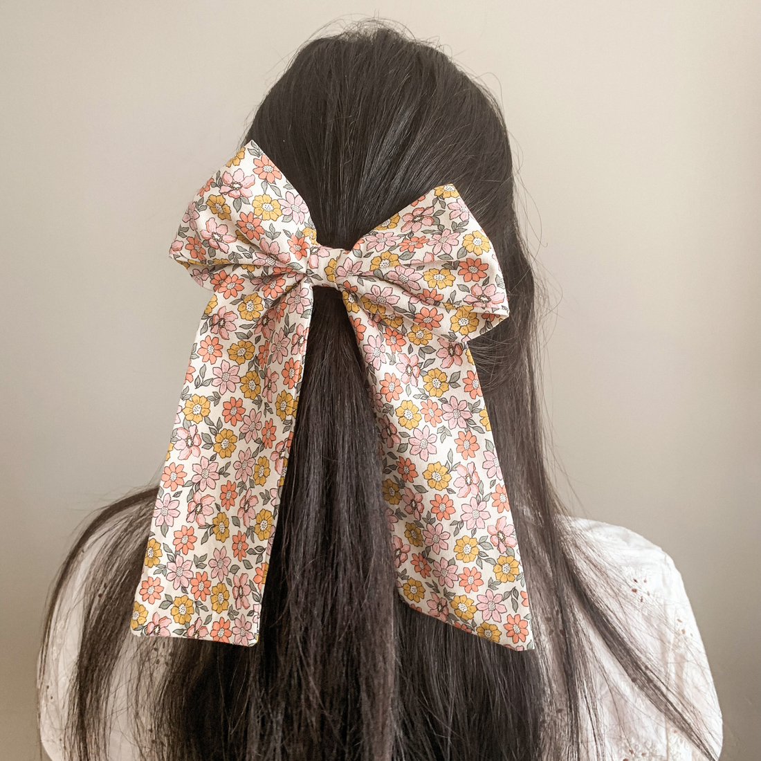 Statement Bow Clip - Chestnut | Honeywood by Dear Poppet